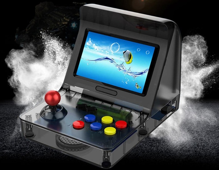 La mini console de jeu rétro portable avec 3000 jeux vidéo à 72,40 ...