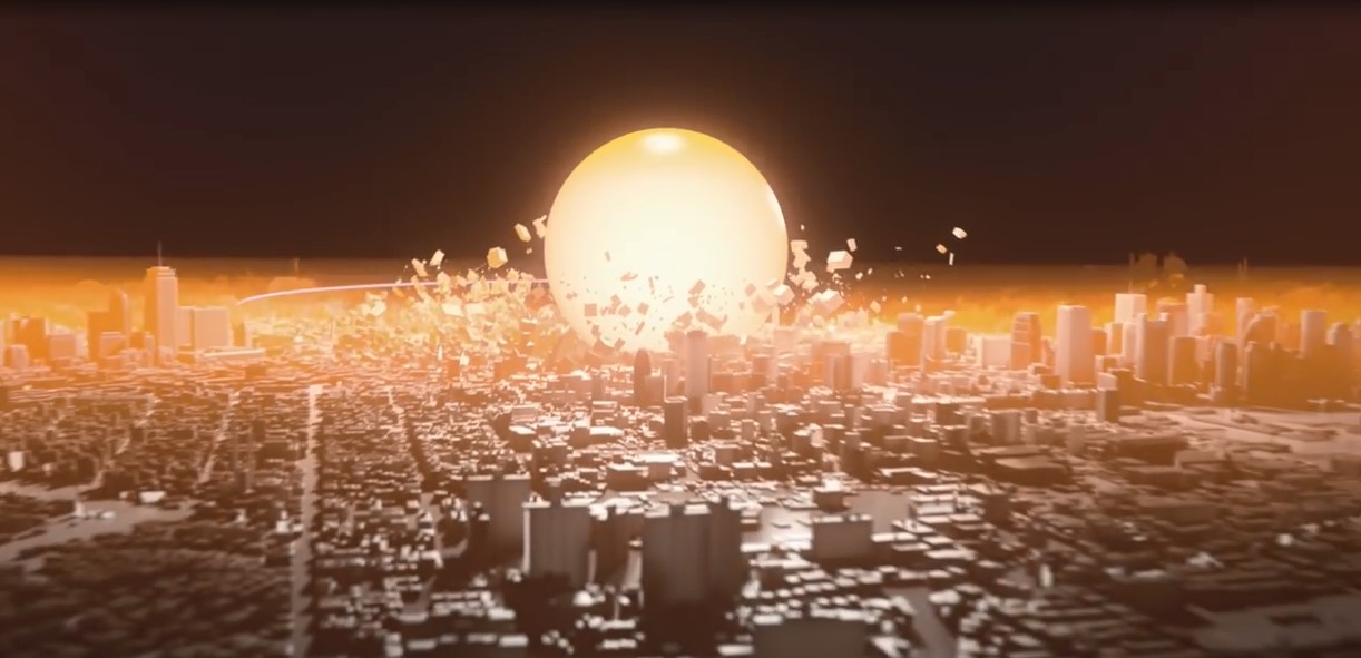 Voici ce qui se passerait si une bombe atomique explose dans une grande ...