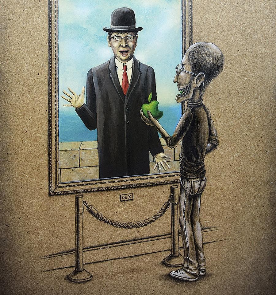 Un artiste français redessine de célèbres peintures avec des touches ...