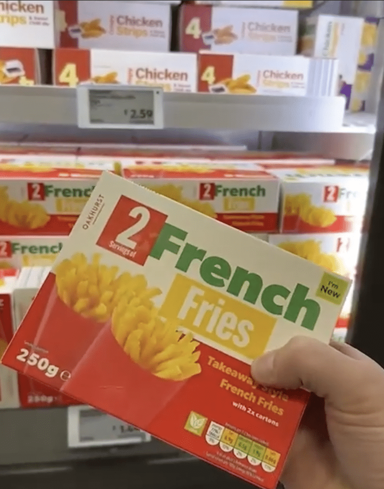 Aldi sort la dupe parfaite des frites McDonald's et elle coute beaucoup ...