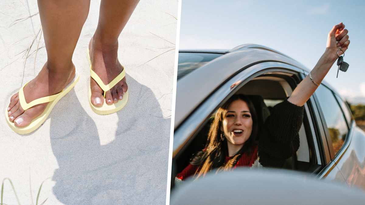 Permis de conduire: voici le montant de l'amende si vous conduisez en tongs ou pieds nus ...