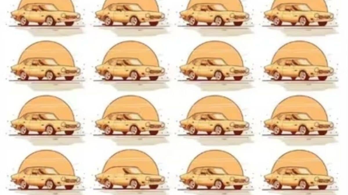 Test de rapidité: seule une personne intelligente trouvera la voiture ...