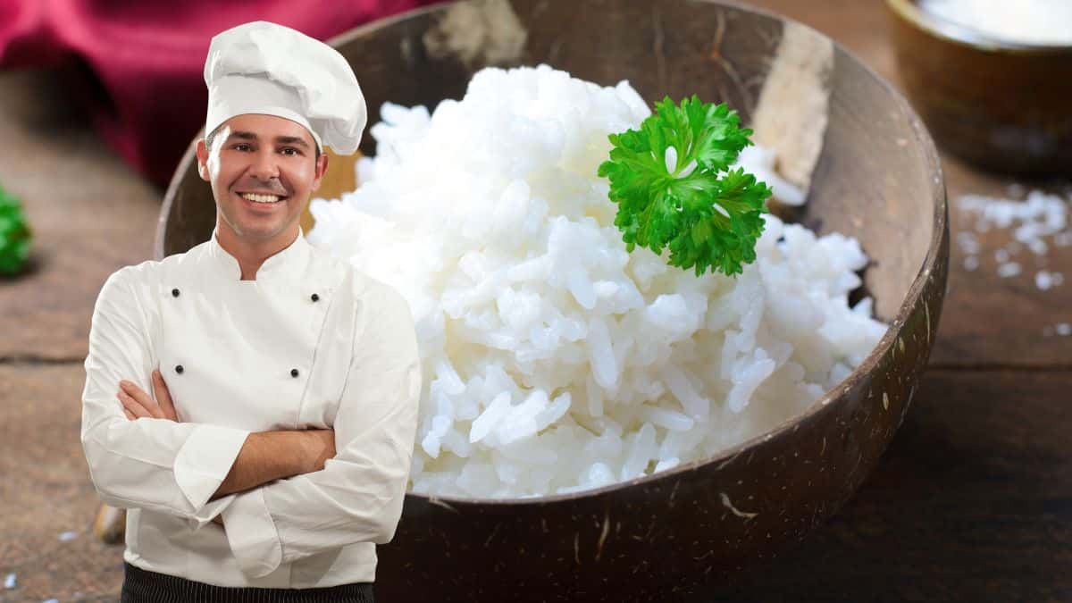 Ce grand chef dévoile sa technique de génie pour cuire le riz à la ...