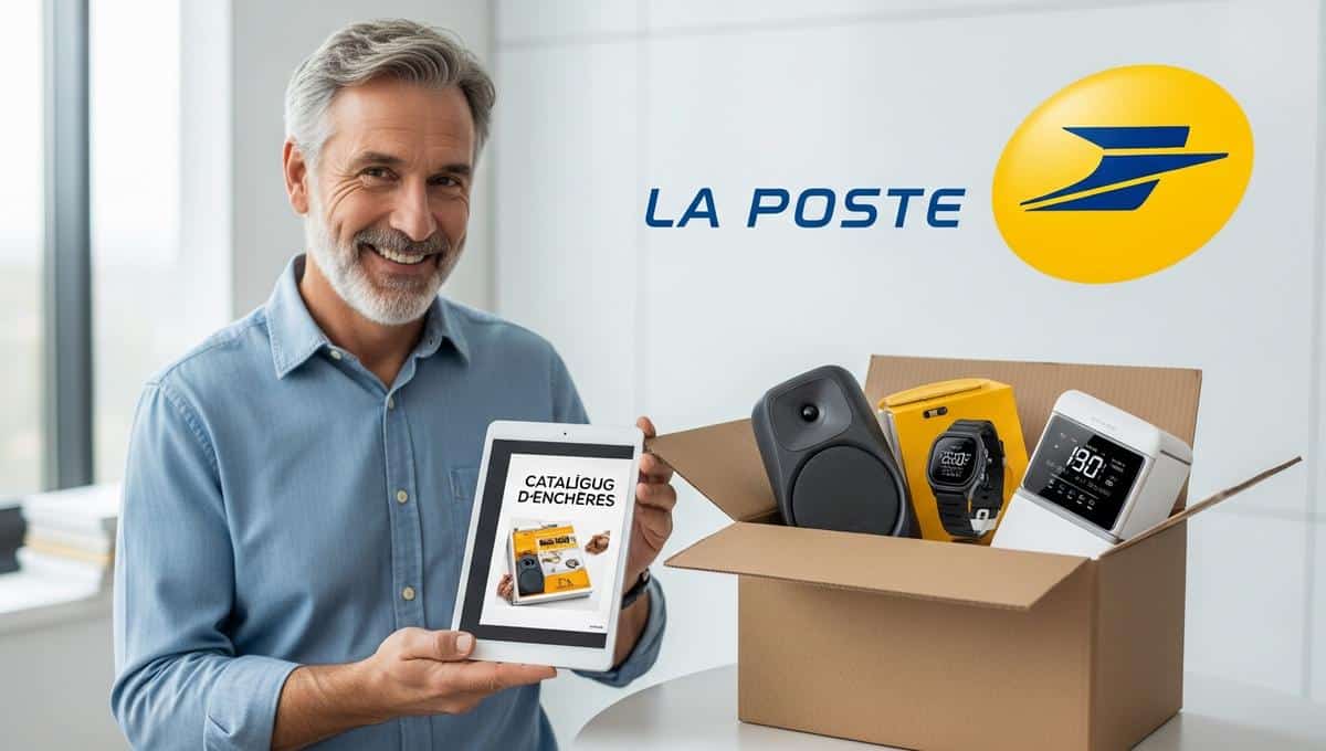 La Poste lance sa vente aux enchères 2025: 262 produits high-tech à ...
