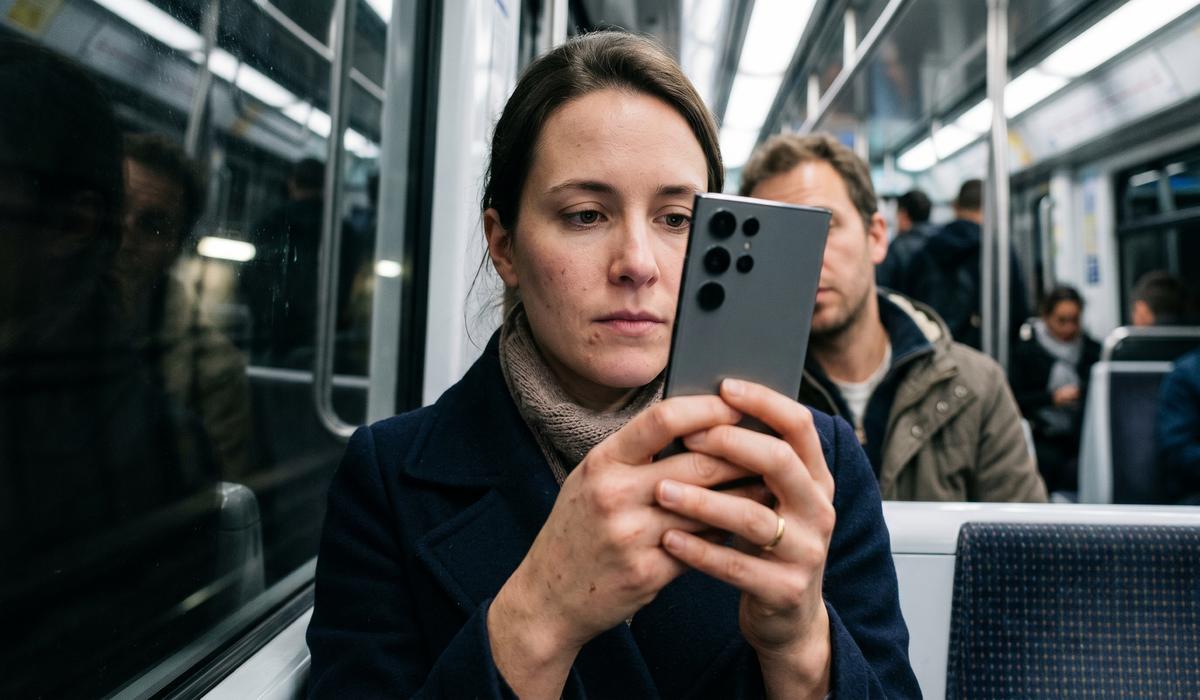Samsung Galaxy S26 Ultra testé : ce filtre caché dans l'écran protège ...