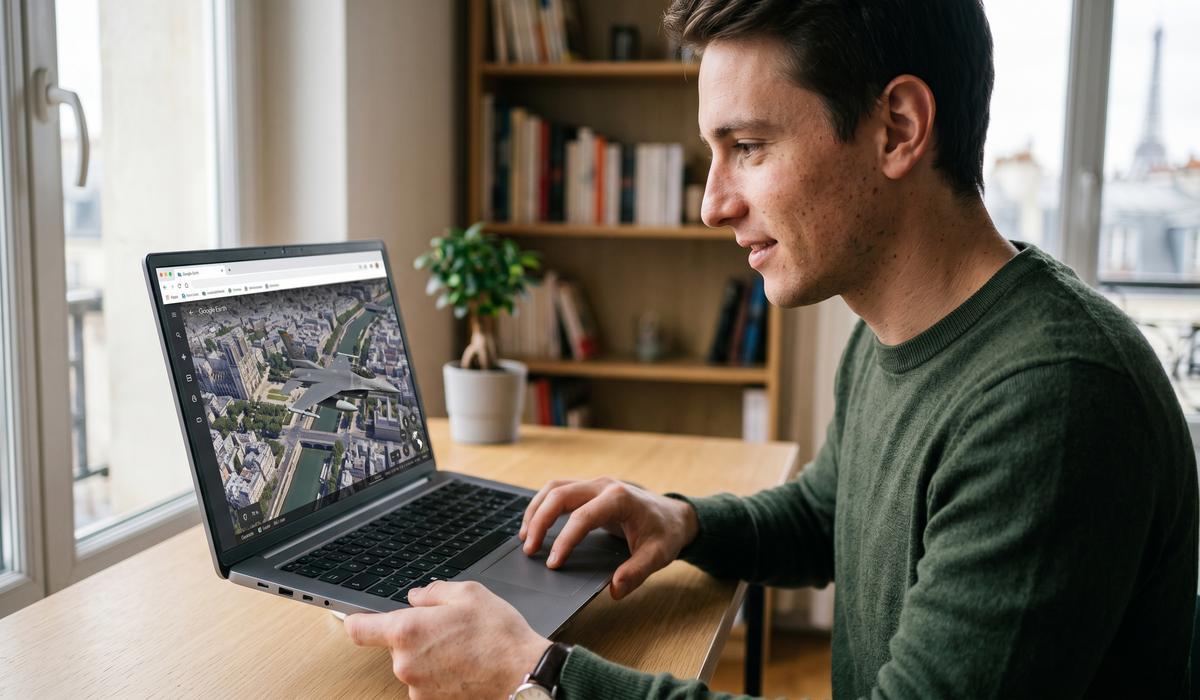 Google Earth cache un simulateur de vol depuis 2007 et il tourne enfin ...